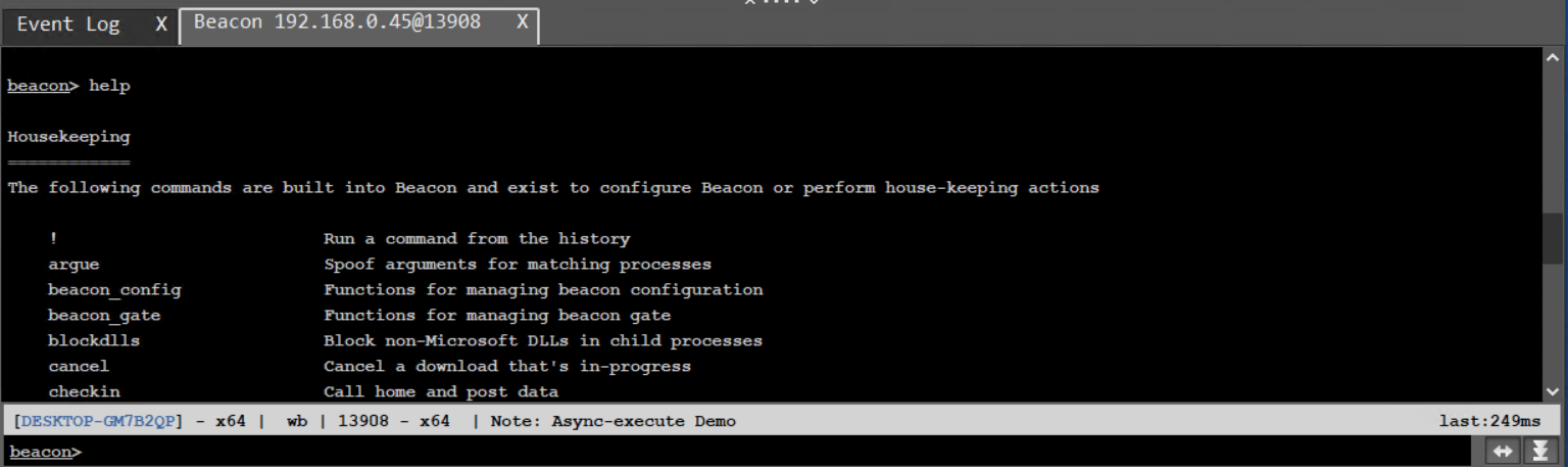 Cobalt Strike 4.11: Shhhhhh, Beacon is Sleeping....