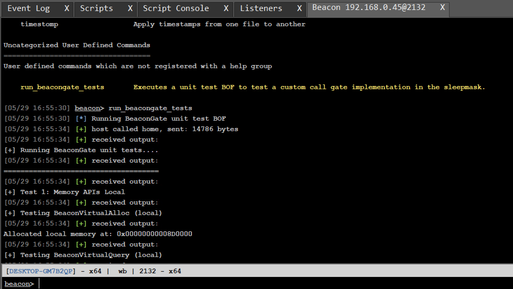 Dynamically Instrumenting Beacon With BeaconGate | Cobalt Strike