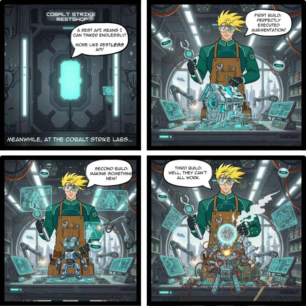 Me, Myself and AI: Internal Experiments with the CS REST API